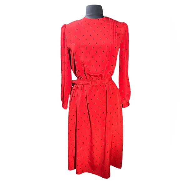 Lady Carol | Dresses | Vintage Lady Carol Dress With Belt | Poshmark